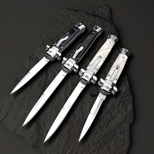 Flick Knife OTF Knives-automatic Double Action Switchblade -ztech Knives